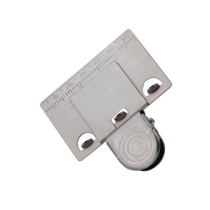 Measuring Tape Clip Stainless Steel - Precise Woodworking Tool