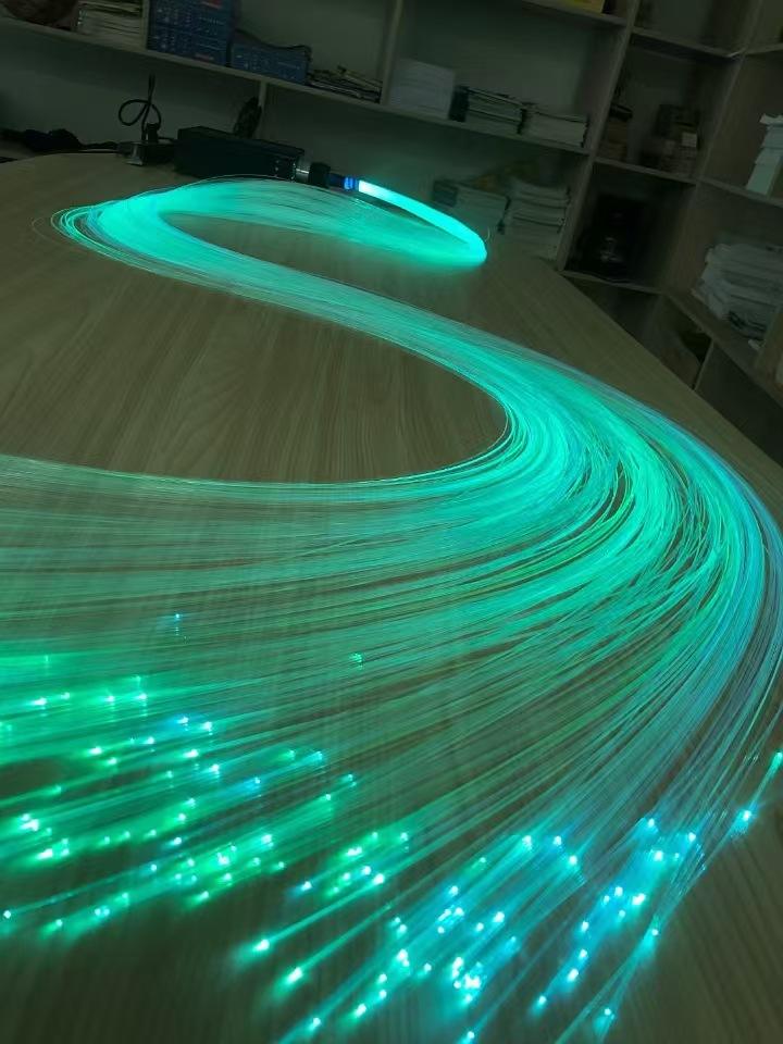 3W LED Fiber Optic Ceiling Light Kit with Shooting Star Effect for ...