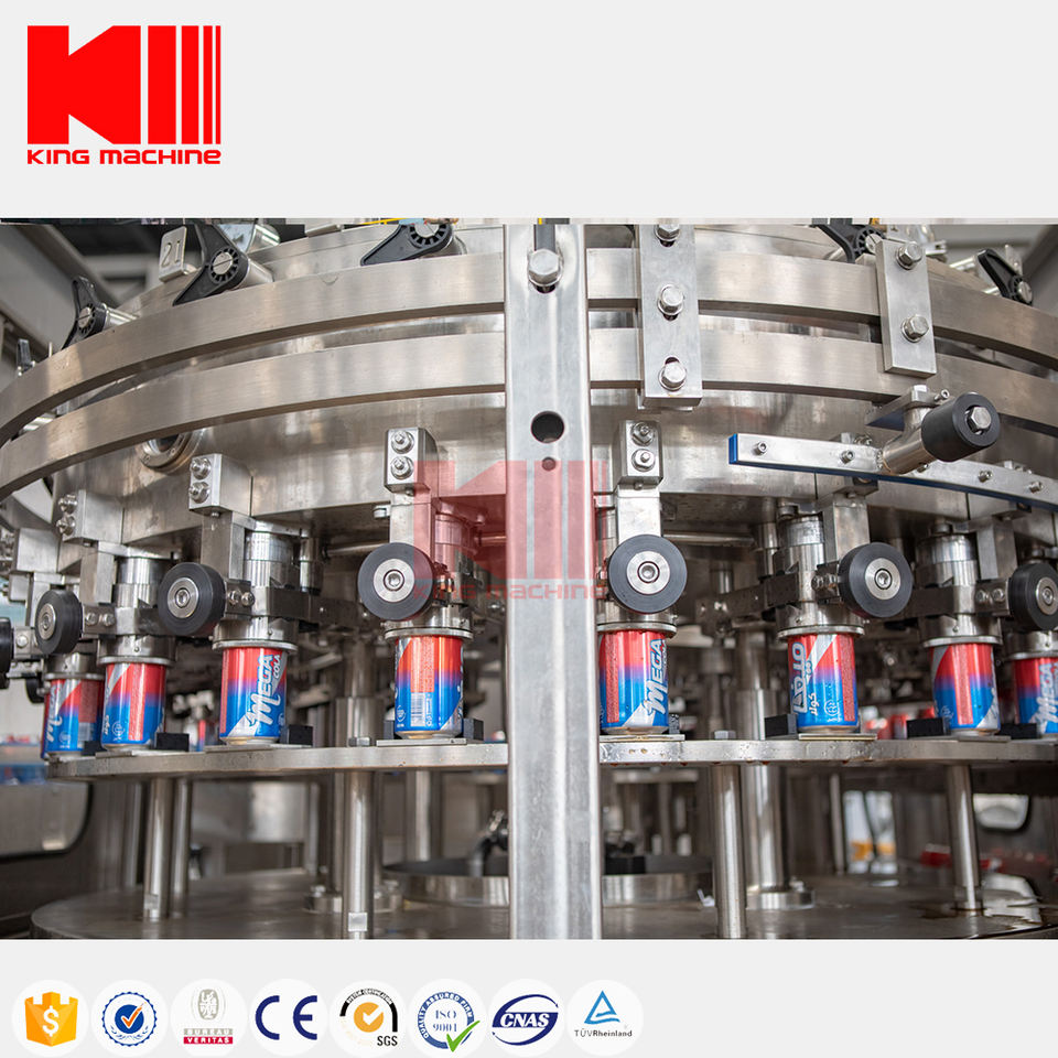 Aluminum Cans Beverage Soda Drink Making Filling Machinery