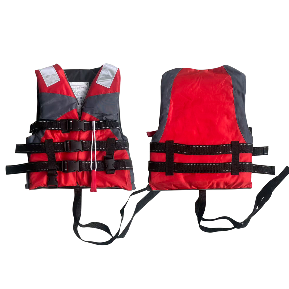 Bright Red Kids Life Jacket, Professional Safety PFD Vest for Children ...