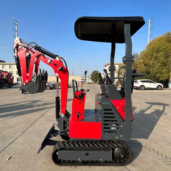 2024 AWY10 Hydraulic Pilot Control Garden Mini Digger 1ton