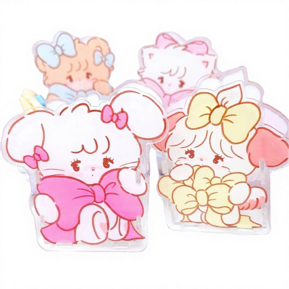 MK082 Wholesale Cute Mikko Creative Cartoon Student Desktop Square Pen ...