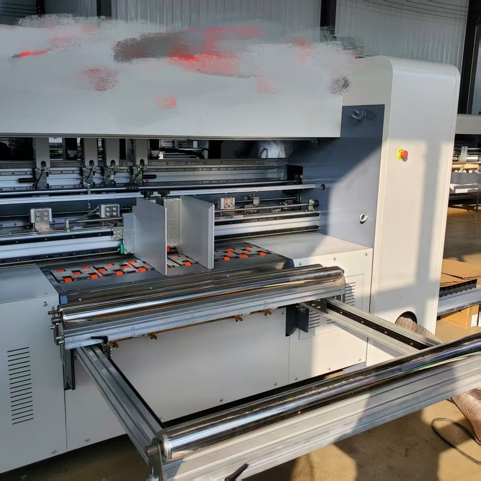 LYAN-Corrugated Cardboard Carton Box Maker Machine Box Making Machine ...