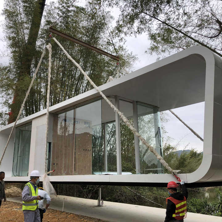 Modular Prefab Tiny Homes - Portable Apple Home Pod