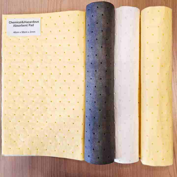 Customization Chemical Absorption Pads Absorb Chemical Harmful Liquids ...