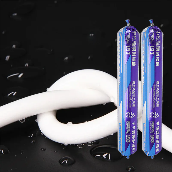 RUNTAI Weatherproof Structural Neutral Adhesive Colored Silicone Sealant for Construction ...