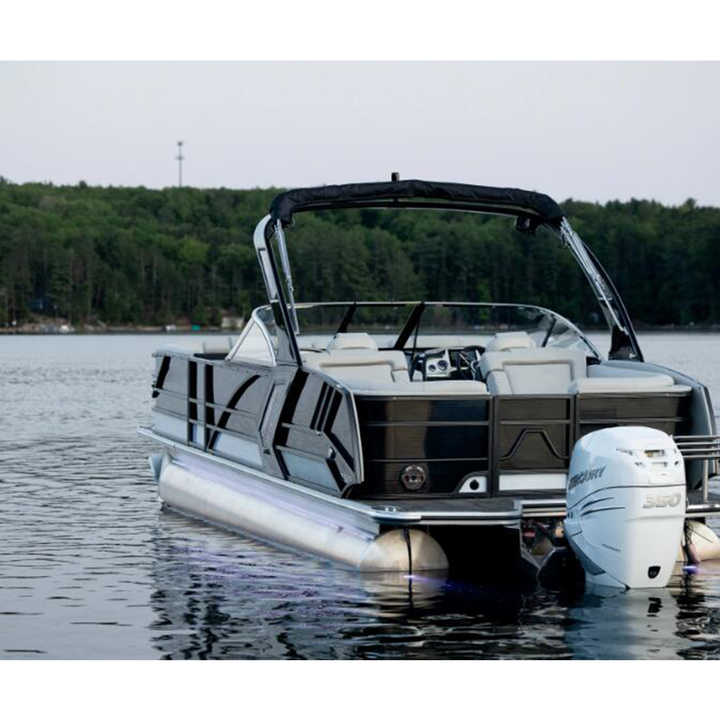 Luxury Tritoon High Speed Pontoon Sport Boat 19-27FT With Ski Tower for ...