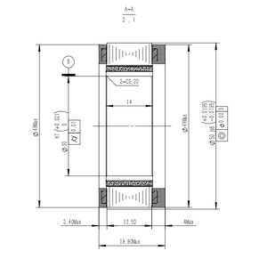 High Torque BLDC Robot Joint Frameless Motor - 17Bit Encoder, IP65