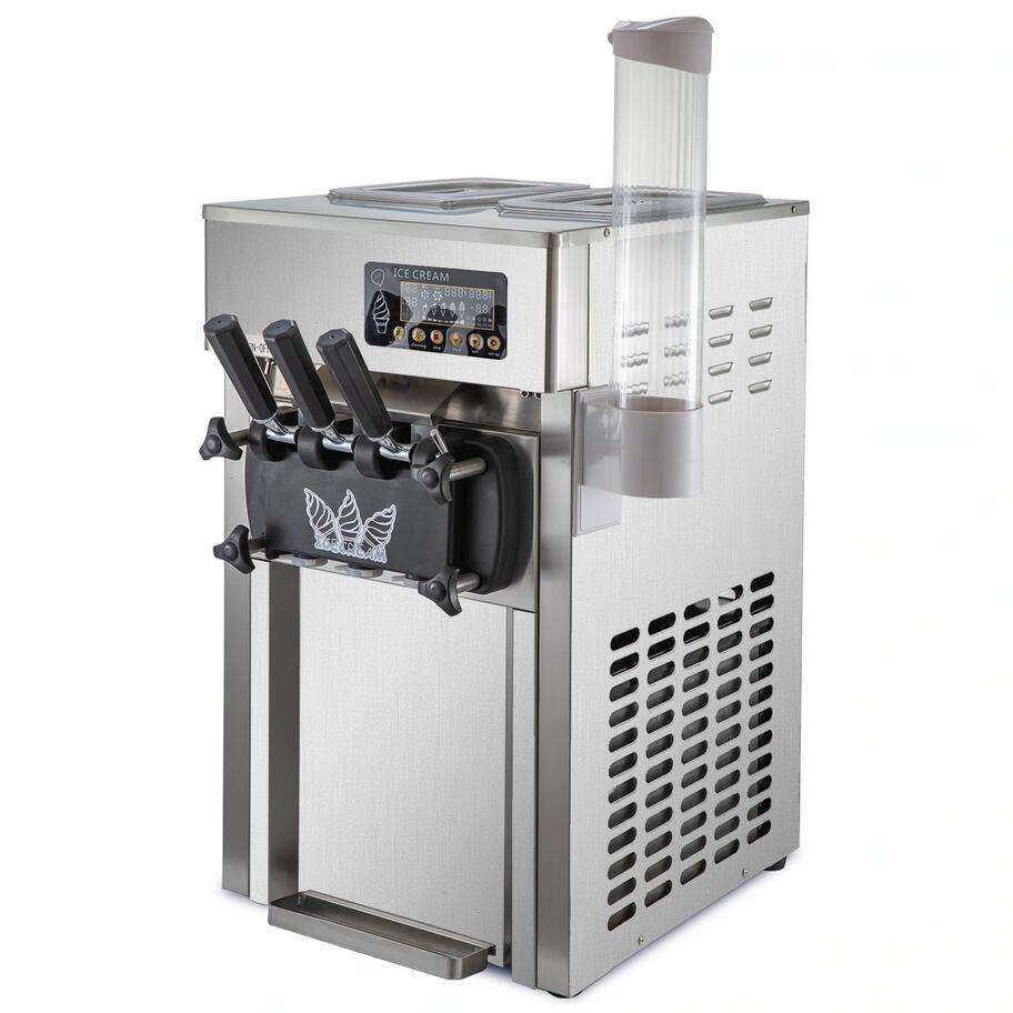 Vevor 18L/ HProfessional Commercial Automatic Ice Cream Machine Maker 3 ...