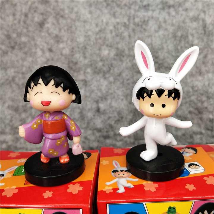 Top Selling Anime Chibi Maruko Chan Kimono Boxed Figure Toys for Gifts ...