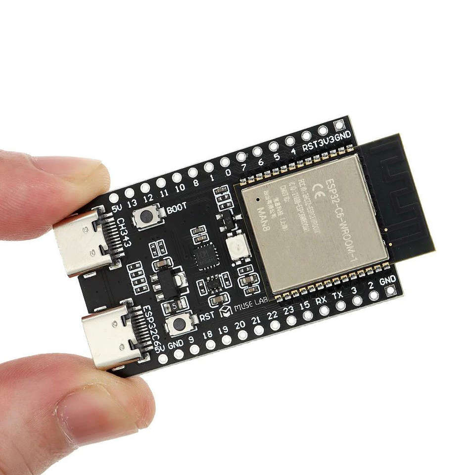 SINAPUS ESP32-C6 ESP32 WiFi+BT Internet of Things Dual Type-C ...