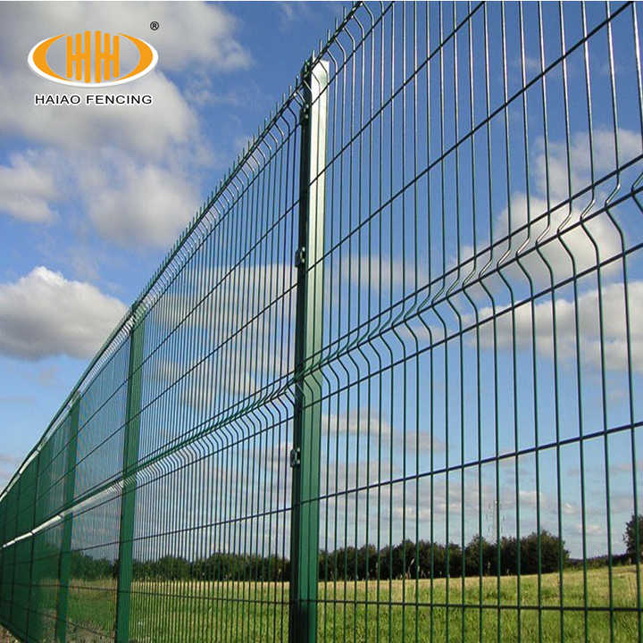 Hot-Dipped Galvanized 3D Welded Wire Mesh Fence Panel for Security & Customization ODM
