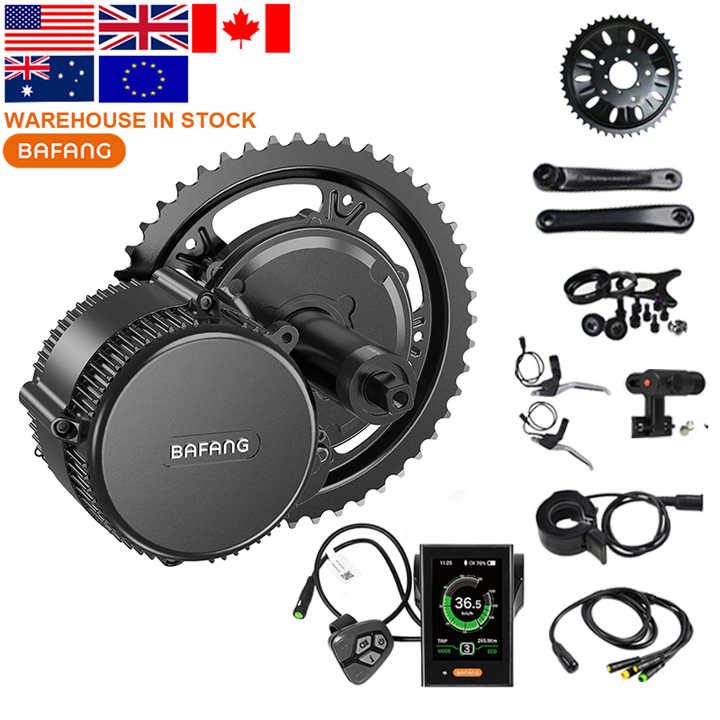 Bafang G340 Ebike Kit - Mid Drive Motor & Battery Included