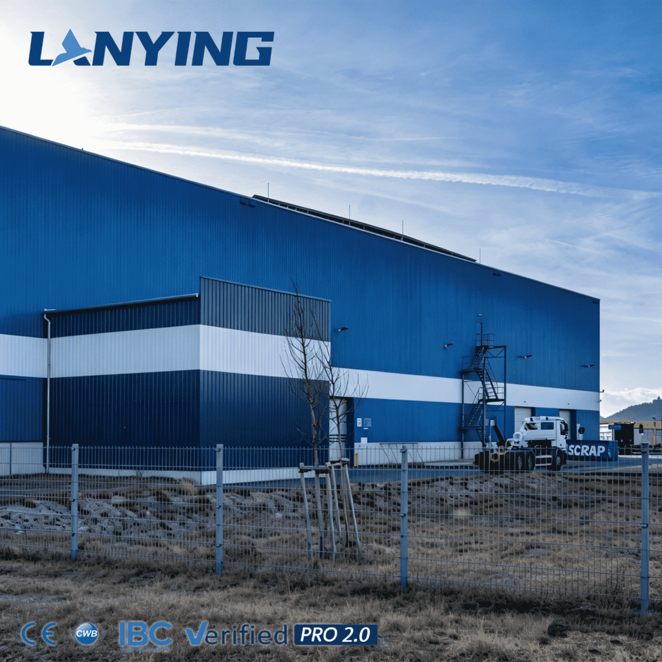 Large Industrial Steel Structure Warehouse Fire Resistant and Wind ...