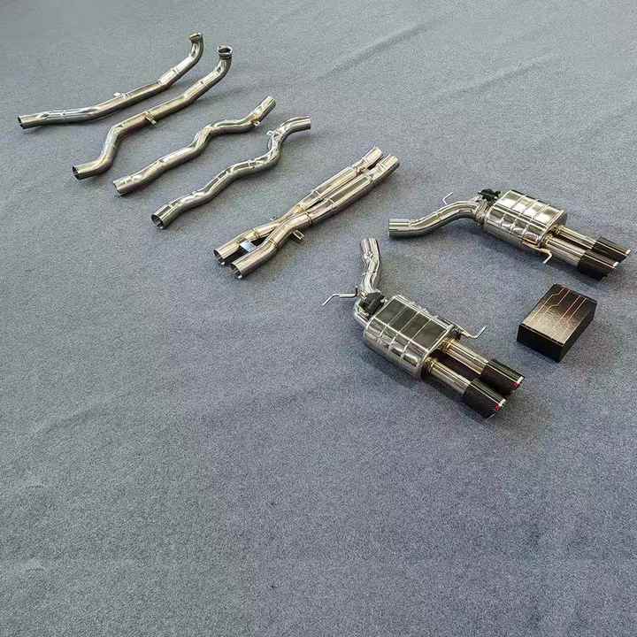 EXR E60 M5 Exhaust for BMW M5 E60 E61 5.0L V10 Big Single Midpipe ...