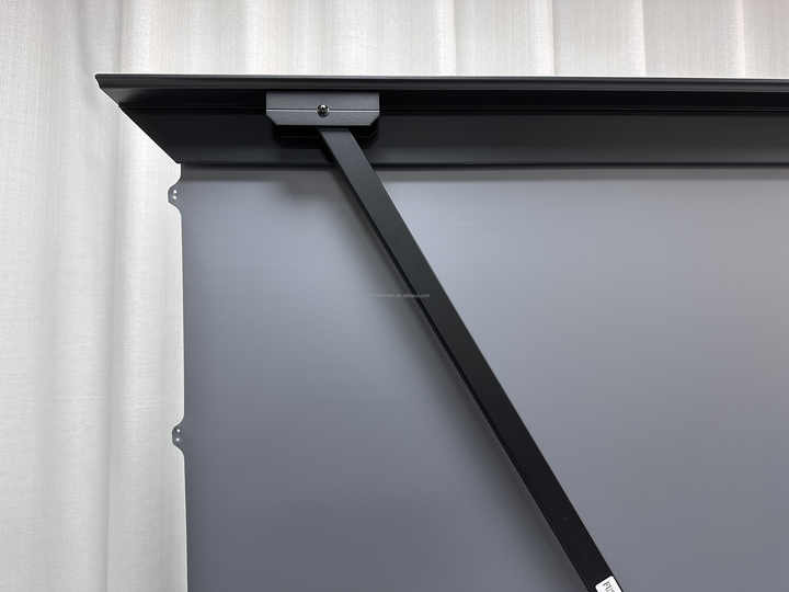 120" Electric Floor Rising Projector Screen for Home Theater & School
