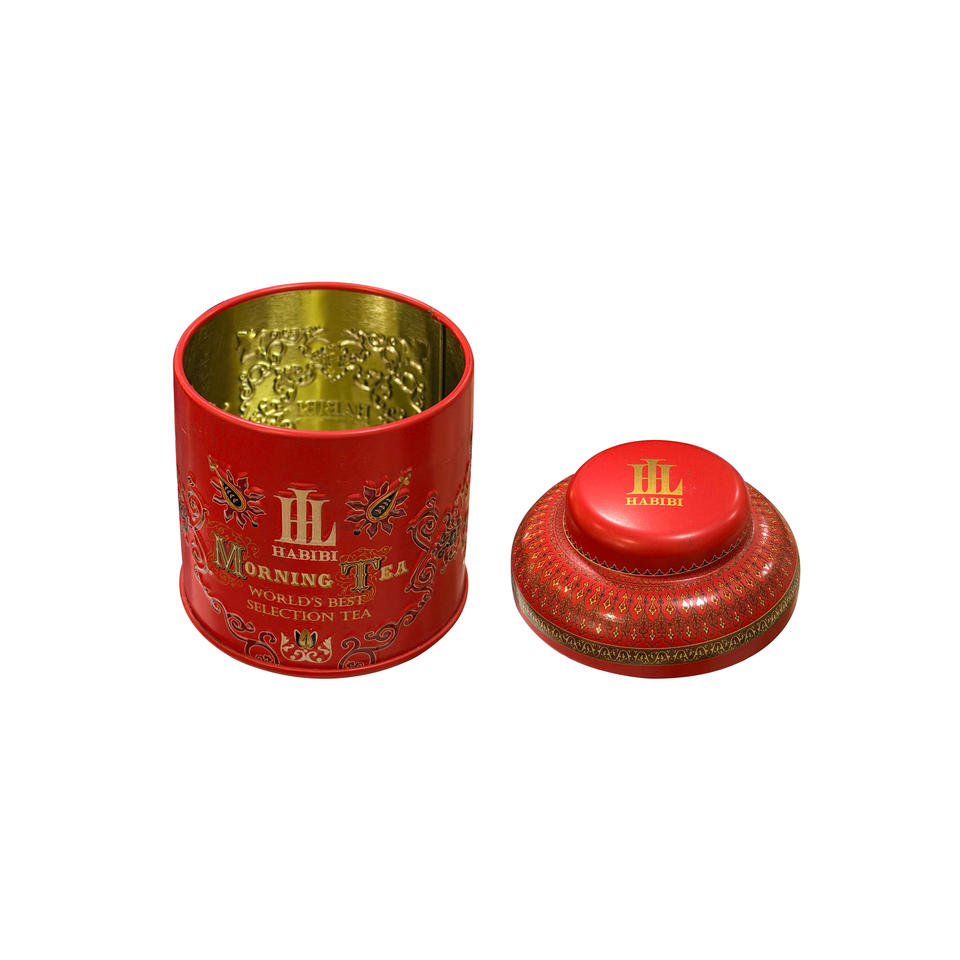 Wholesale Food-grade Moisture-proof Tin Plate Cylinder Metal Tea Tins ...