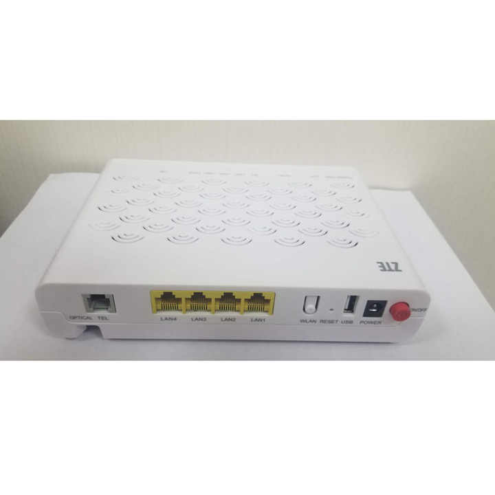 ZTE F660 GPON Fiber Optique Modem 4 RJ45 Ethernet Avec Port Vidéo 1USB ...