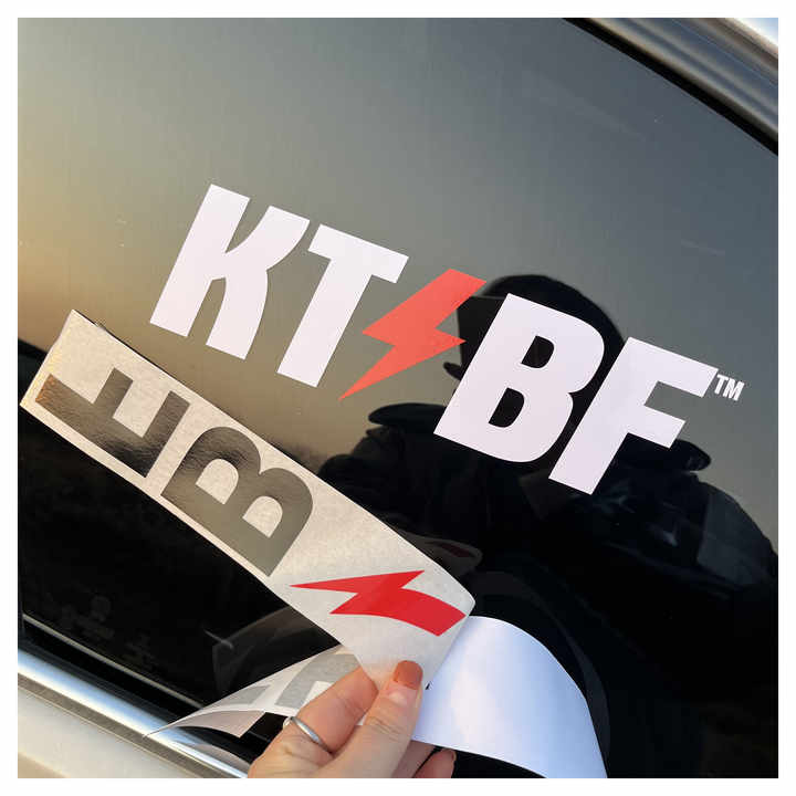 UV resist Adhesive PVC Custom Logo Letter UV Transfer Decals Bumper Car ...