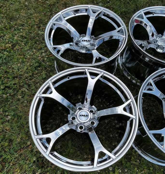Chrome Gloss Silver Forged Wheels - Concave Design 19 Rims