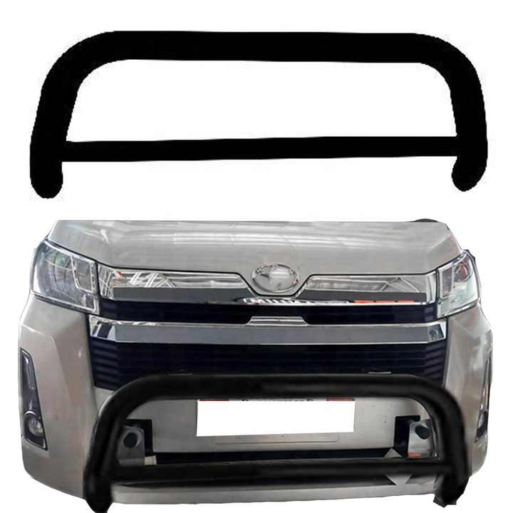 Black Bull Bar Roll Bar for Hiace VI Bus 2019-2021