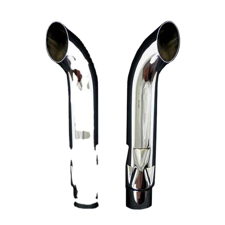 OEM Quality Assurance Semi Trucks Chrome Stack Pipes