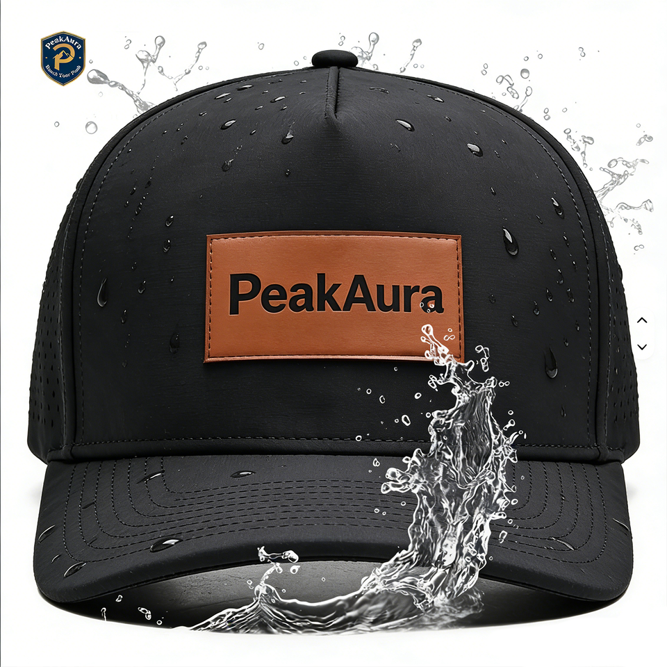 PA 2026 Custom 5-Panel Sporty Baseball Waterproof Cap for Men Polyester ...