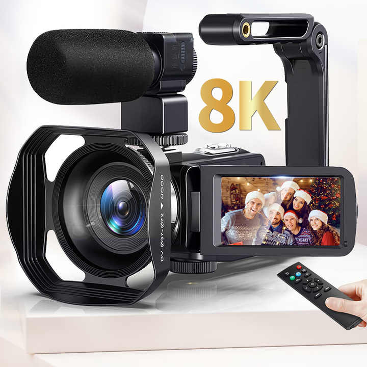 8K Video DSLR Camera for YouTube & Vlogging, Ausek