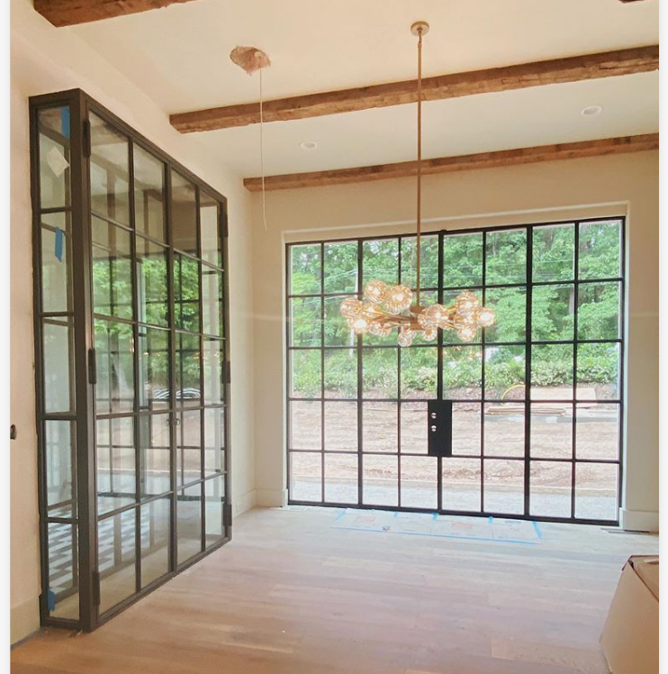 Wrought Iron Windows - Modern Luxury Glass & Steel Frames