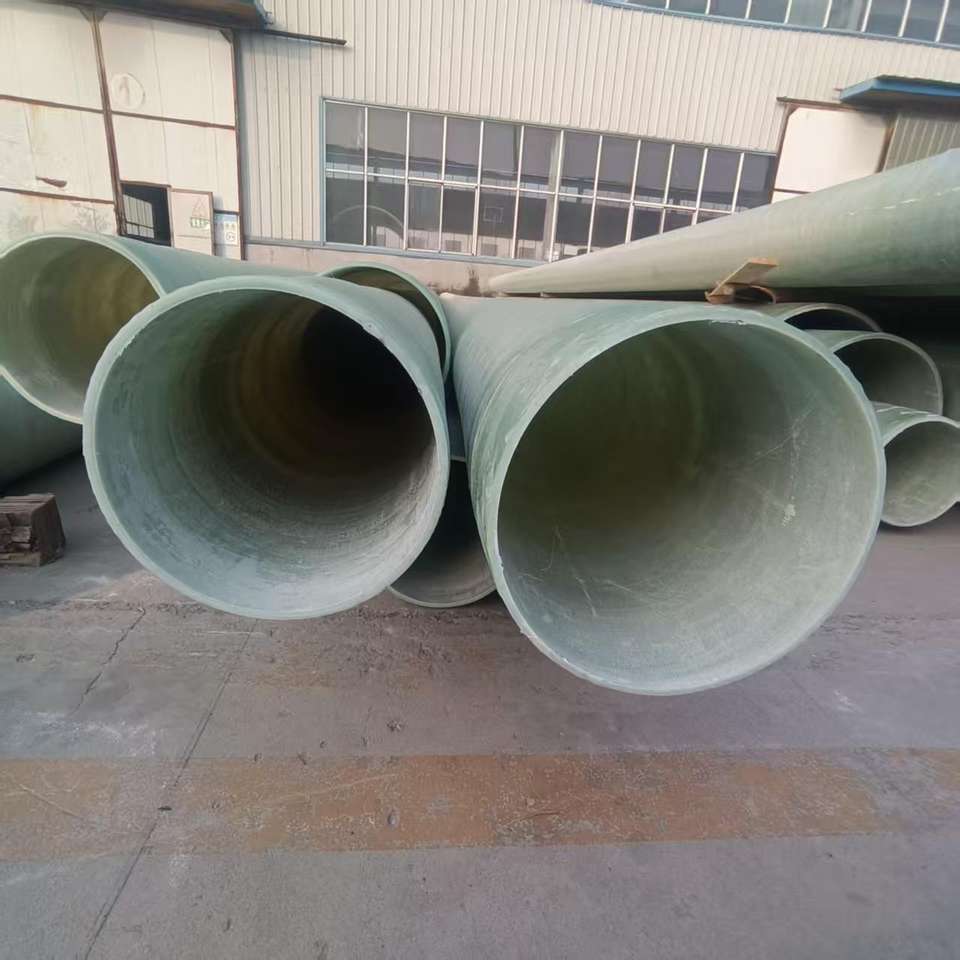 Large Diameter FRP Pipe Fiberglass Pipe for Sewage Drainage Systems ...