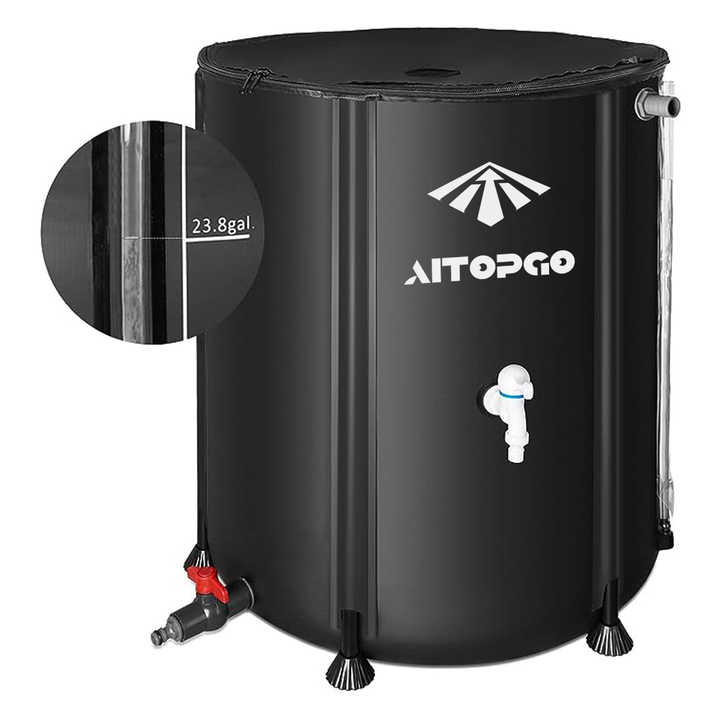 Collapsible Rainwater Collection System - Durable & Efficient