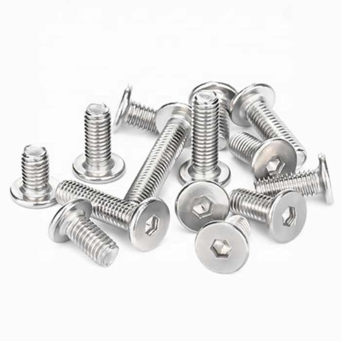 SS Hex socket Allen Wafer Ultra Low Profile Thin Flat Head Machine Screws| Alibaba.com