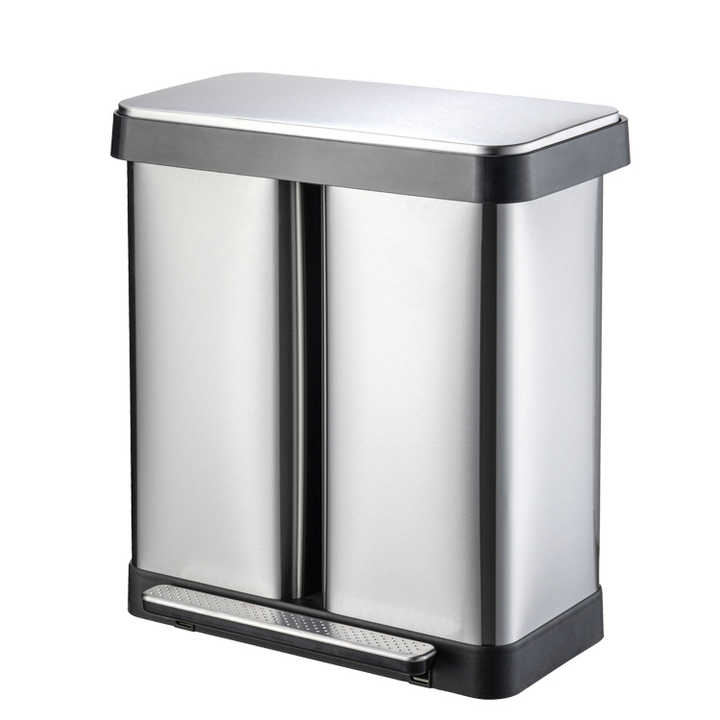 Wholesale 60L Steel and Stainless Steel Waste Bin Eco-Friendly Storage ...