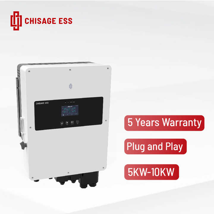 CHISAGE 5KW 6KW 8KW 10KW混合单相离网混合太阳能逆变器| Alibaba.com