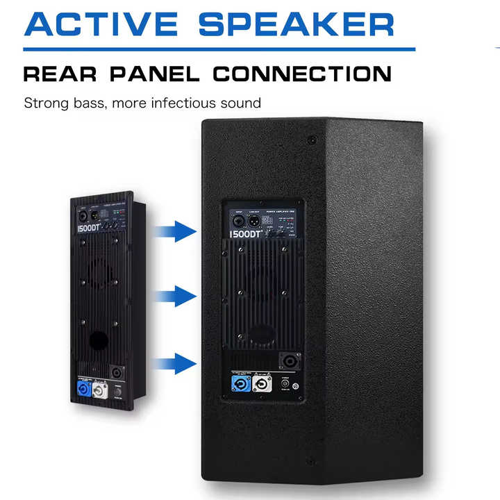 1500DT Power Amplifier Module - Perfect Sound for Concerts
