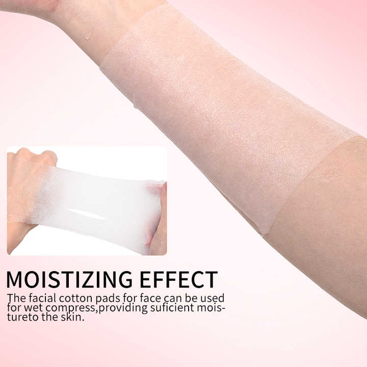 Multi Purpose Stretchable Wet High Absorbency Cotton Pads Skin-friendly ...
