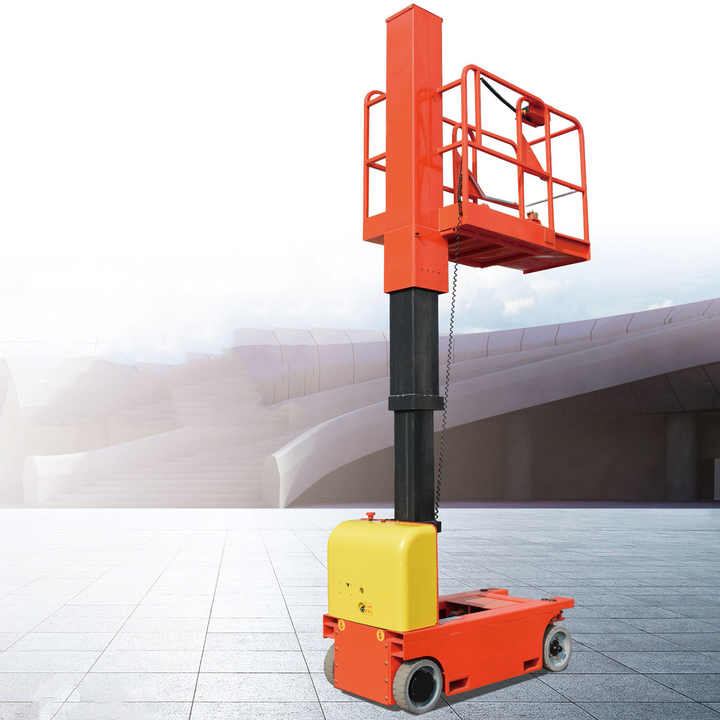 Small Size and Light Weight Casing Type Telescopic Lift Aerial Work ...