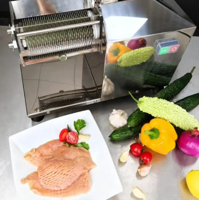 ETS737 Heavy Duty Commercial Electric Meat Tenderizer Machine Stainless ...
