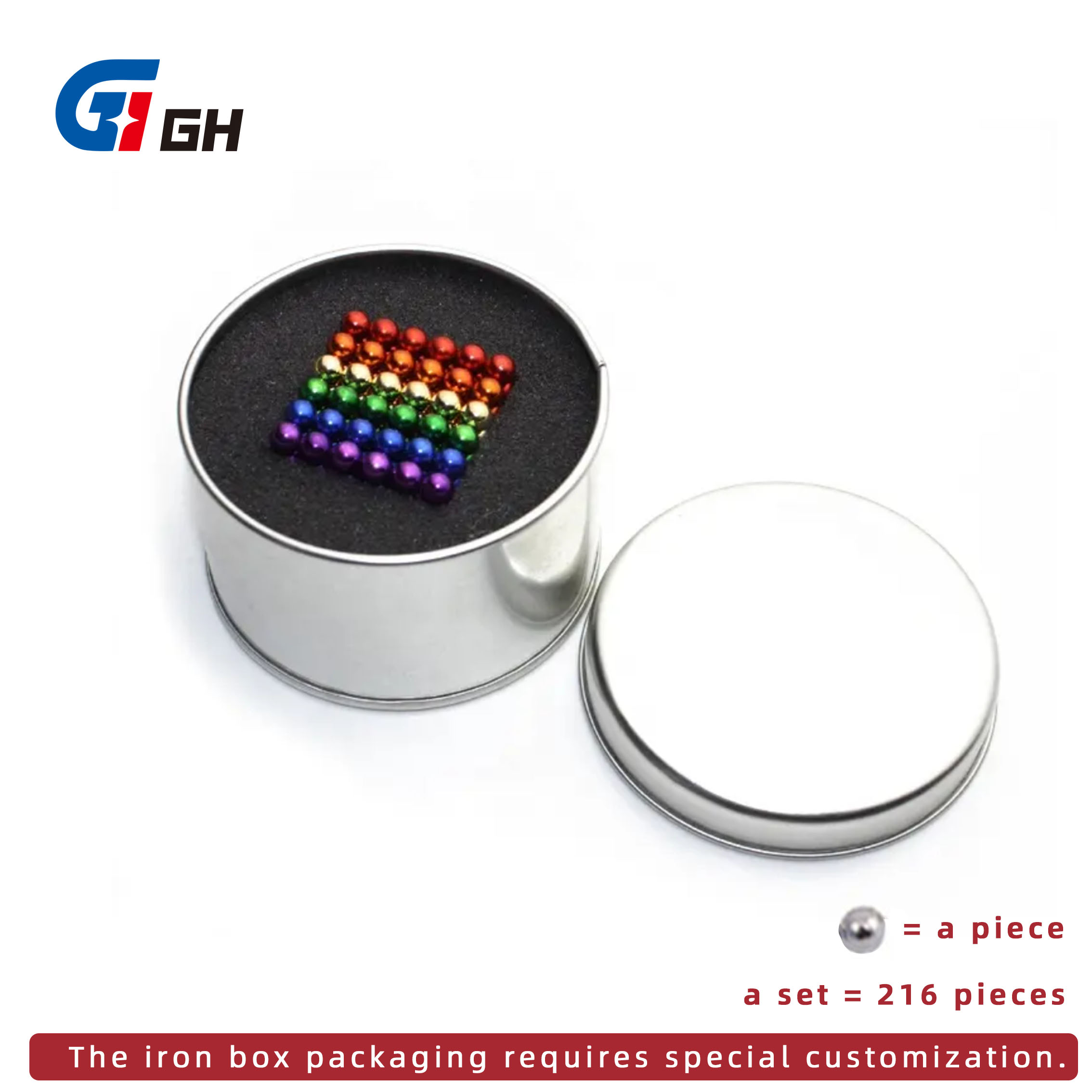 Magnetic Balls - Colorful Neodymium Magnet Spheres for Fun