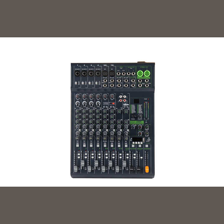 12 Channel Digital Audio Console with Built-in 24 DSP Effects