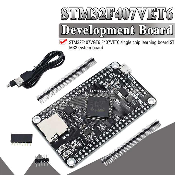 공식 STM32F407VET6 STM32F407VGT6 STM32 시스템 코어 보드 STM32F407 개발 보드 F407 싱글 ...