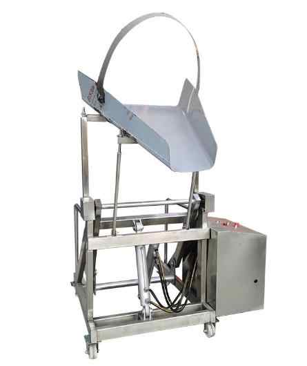 Industrial Stainless Steel 200L Electric Hydraulic Meat Trolley Cart ...