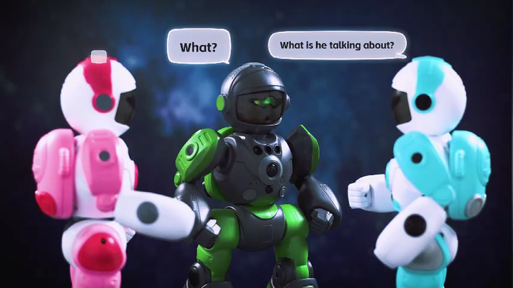 LK Toys Remote Control Robot Programmable Robot With Record Voice Music ...