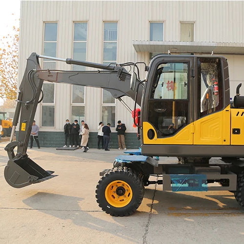 Digging Trenche Wheel Excavator - 6 Ton Earth Mover for Sale