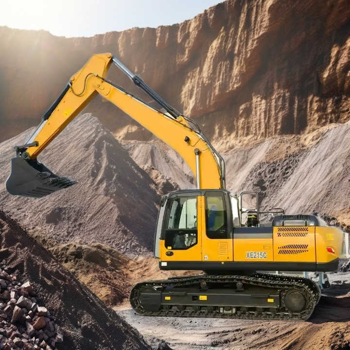 Xe215c: Engineered For Efficiency With Dual-pump Confluence Hydraulic ...