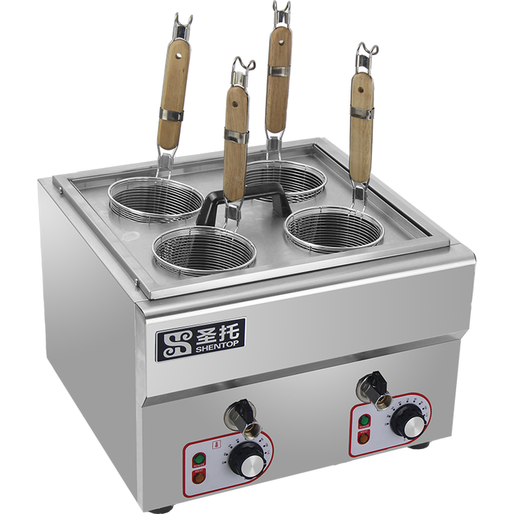 4 Or 6 Heads Noodle Cooker Commercial Multi-function Noodle Boiler ...