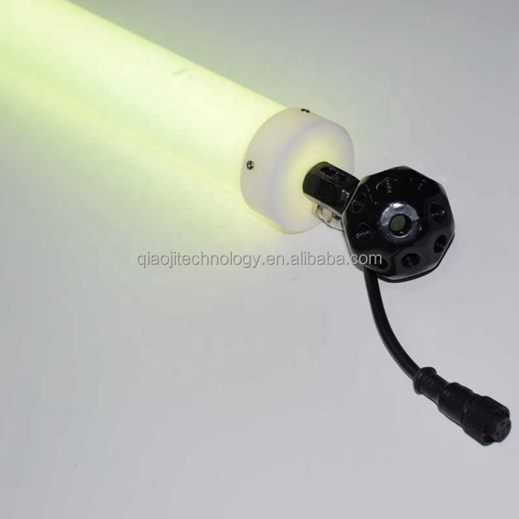 DC24v Artnet LED Tube DMX512 RGB 360 Degree Tube Light Multiple Shape ...