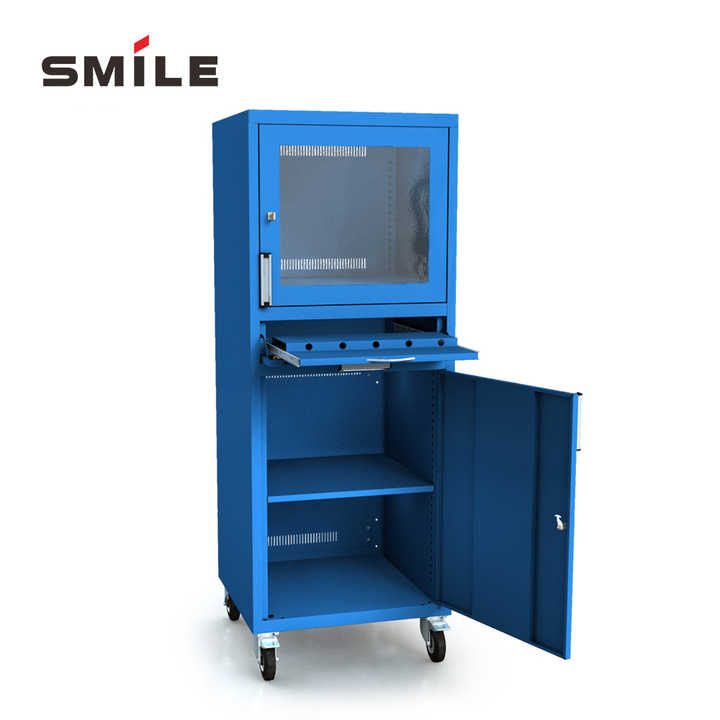 CHNSMILE OEM Vertical Steel/Aluminum/Metal Computer Cabinet with Wheels ...