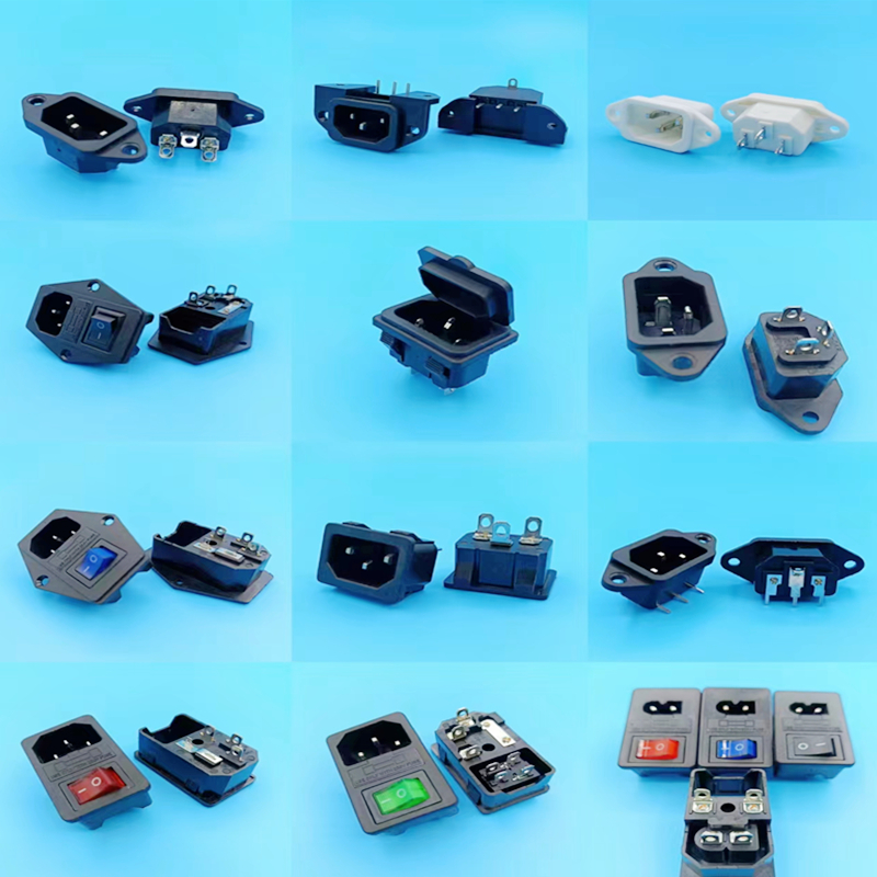 Kcd1 Rocker Switch With Push Button Micro Power AC or DC Adapter / Pcb ...