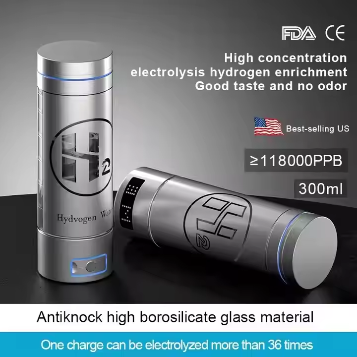 Portable Outdoor Rechargeable Battery Powered Countertop Hydrogen Water ...